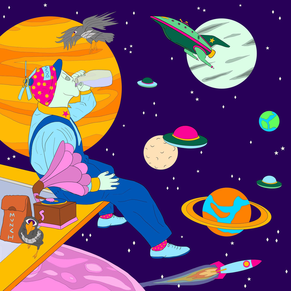 Spaced Out Poster – rexchouk